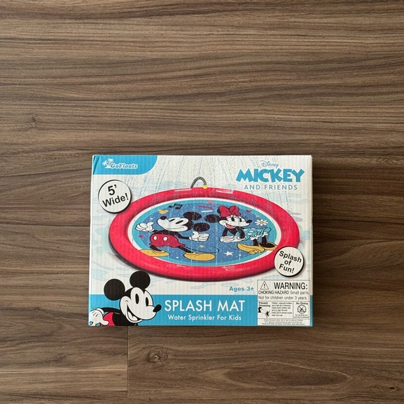 Disney | Toys | Gofloats Disney Mickey And Minnie Kids Water Splash Pad ...